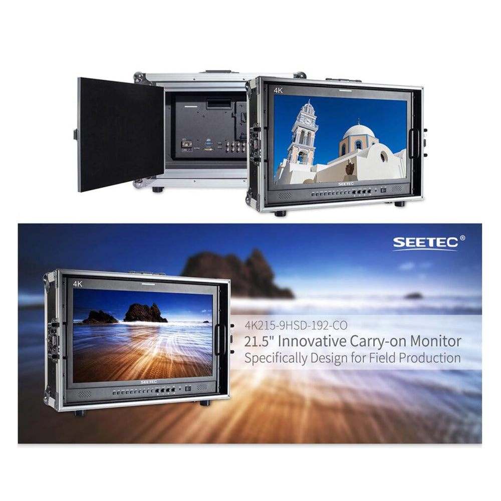 SEETEC P215-9HSD-192-CO 21.5" Carry-On Director Broadcast Monitor ...